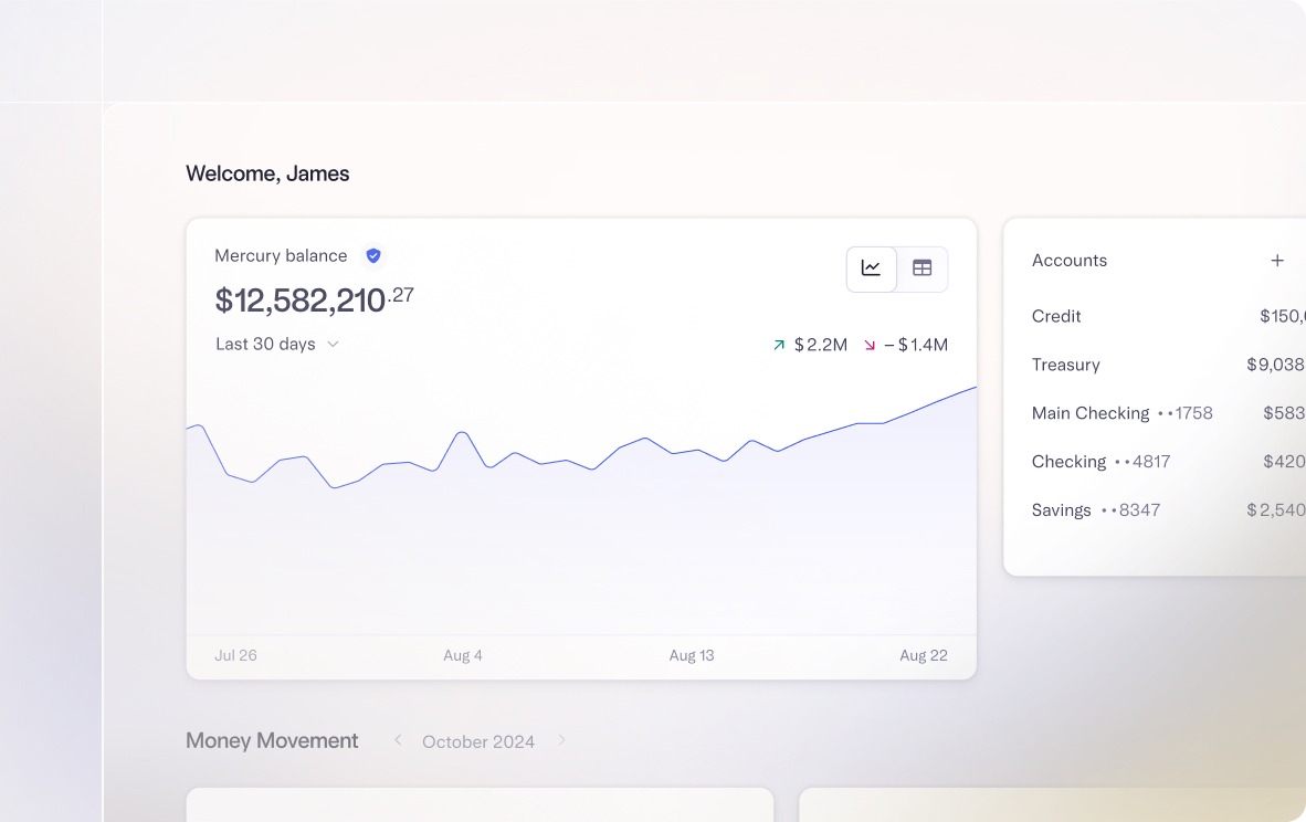 Mercury | Banking for Startups